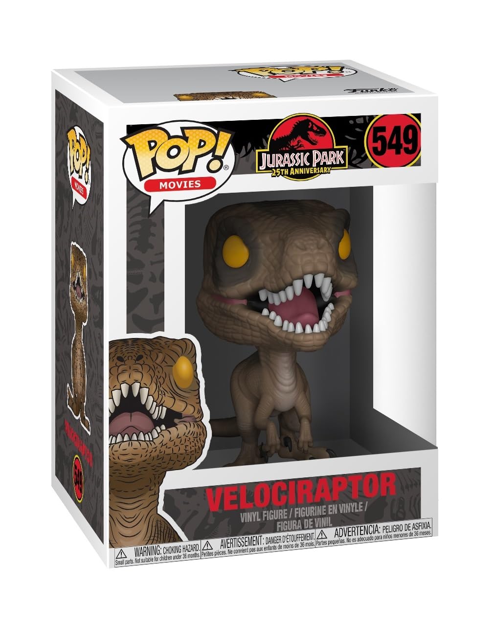 Funko Pop! Movies: Jurassic Park - Velociraptor Collectible Figure