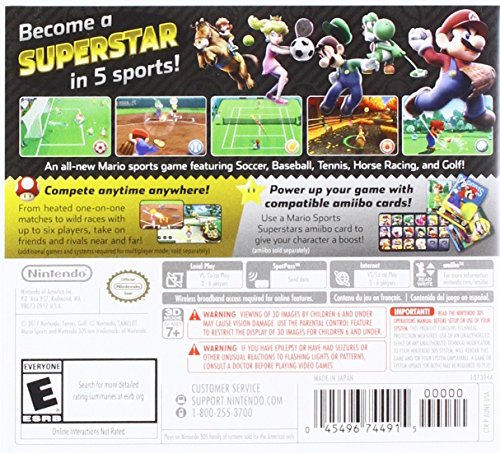 Mario Sports Superstars (No Card) - Nintendo 3DS