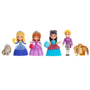 Sofia the First Castle Carry Case and Accessories, 3-inch Figures, Kids Toys for Ages 3 Up, Amazon Exclusive by Just Play