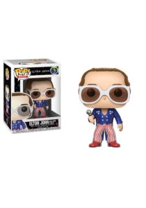 funko pop! rocks: elton john - red white blue collectoble figure