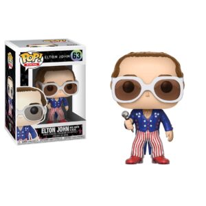 Funko Pop! Rocks: Elton John - Red White Blue Collectoble Figure