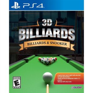 3d billiards: billards & snooker - playstation 4