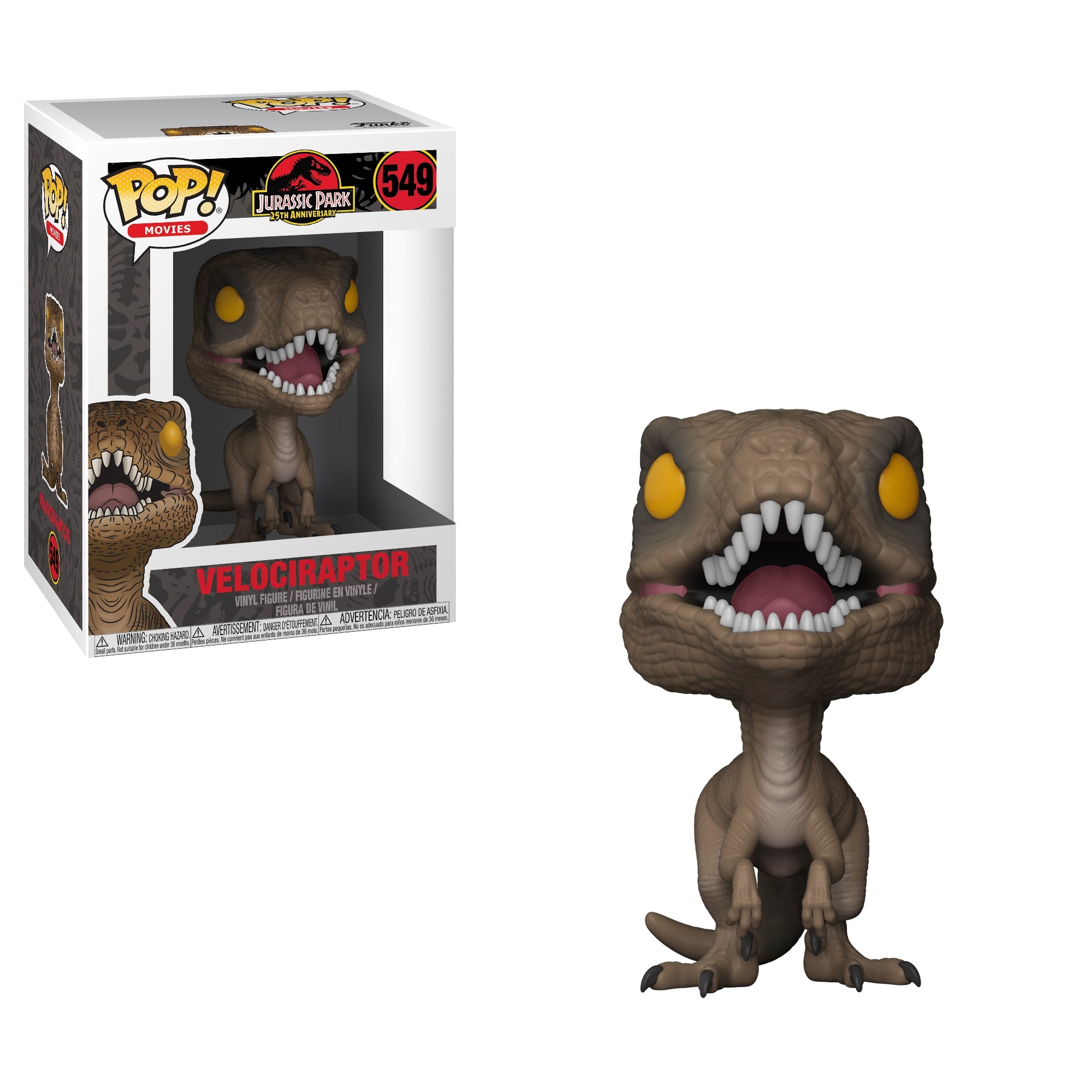 Funko Pop! Movies: Jurassic Park - Velociraptor Collectible Figure