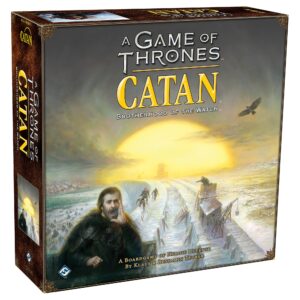 a game of thrones catan brotherhood of the watch board game - strategy game, adventure game for kids and adults, ages 14+, 3-4 players, 60-90 minute playtime, made by catan studio