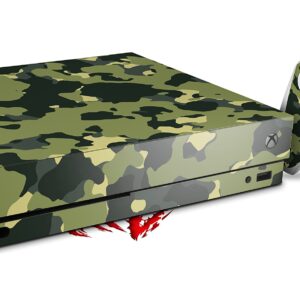 WraptorSkinz Decal Vinyl Skin Wrap Compatible with Xbox One X Console and Controller - WraptorCamo Old School Camouflage Camo Army