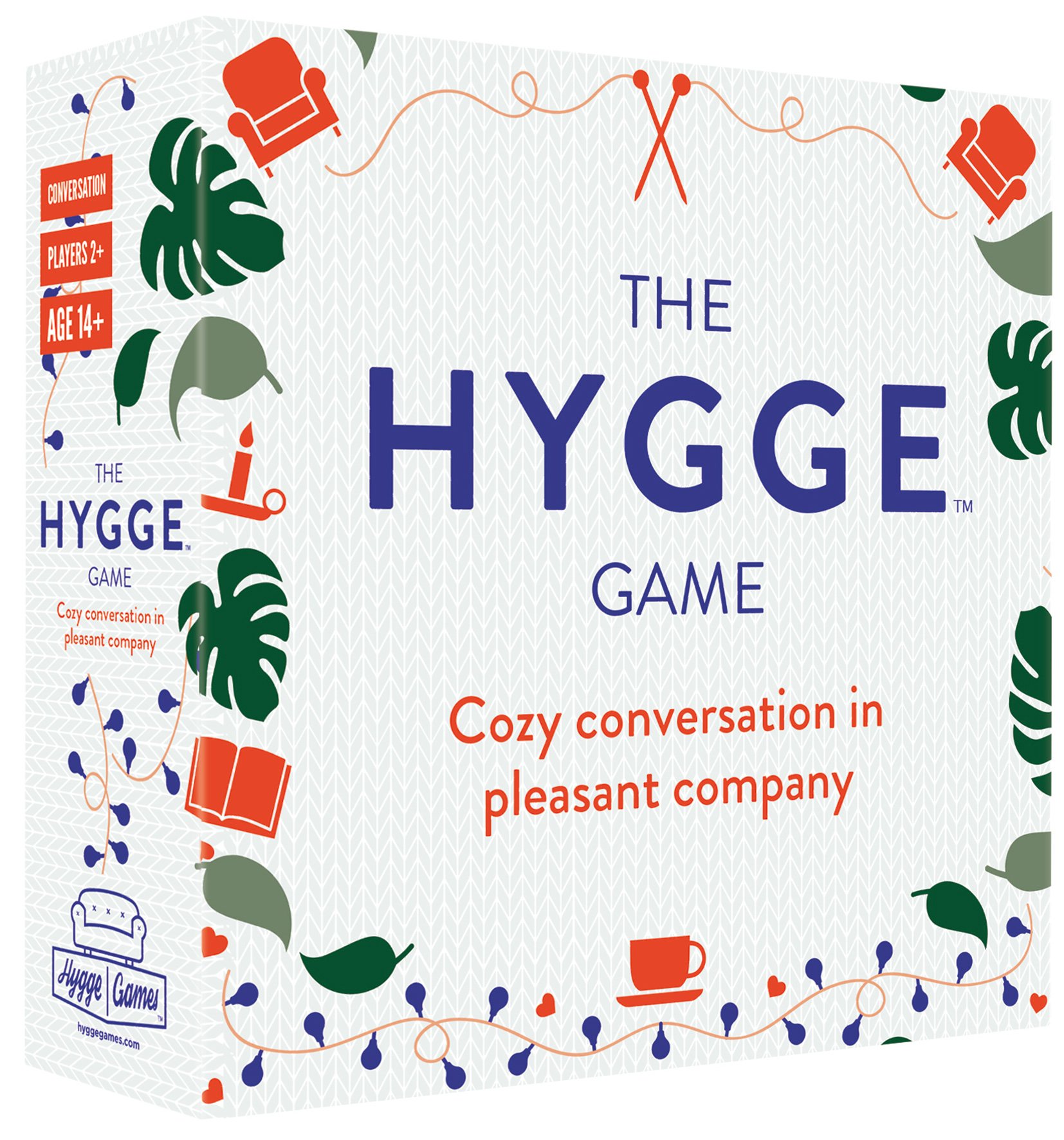 The Hygge Game - Cozy Conversation In Pleasant Company Multicolored, White,14 years