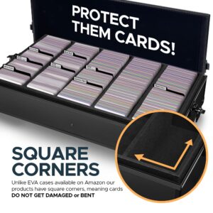 Game Card Storage Case (BBB/MTG Edition) | Suitable for Magic The Gathering, Yugioh, and Other TCG Etc (Game Not Included) | Includes 8 Dividers | Fits up to 2500 Loose Unsleeved Cards