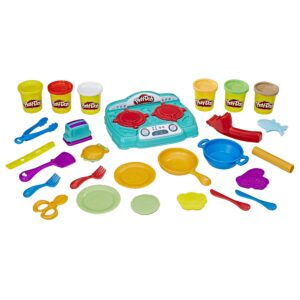 play-doh kitchen creations stovetop super set (amazon exclusive)