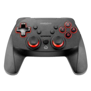 snakebyte gamepad controller for nintendo switch/lite/oled – gamepad s pro – dual motor turbo vibration – ergonomic – programmable – bluetooth – dual analog joysticks