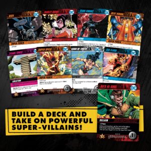 DC Deck-Building Game - Play as Members of DC's Justice League - Unique Abilities for Each Super Hero - Standalone, Compatible with Full DC Deck-Building Game Series