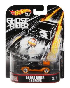 hot wheels ghost rider charger vehicle, 1:64 scale