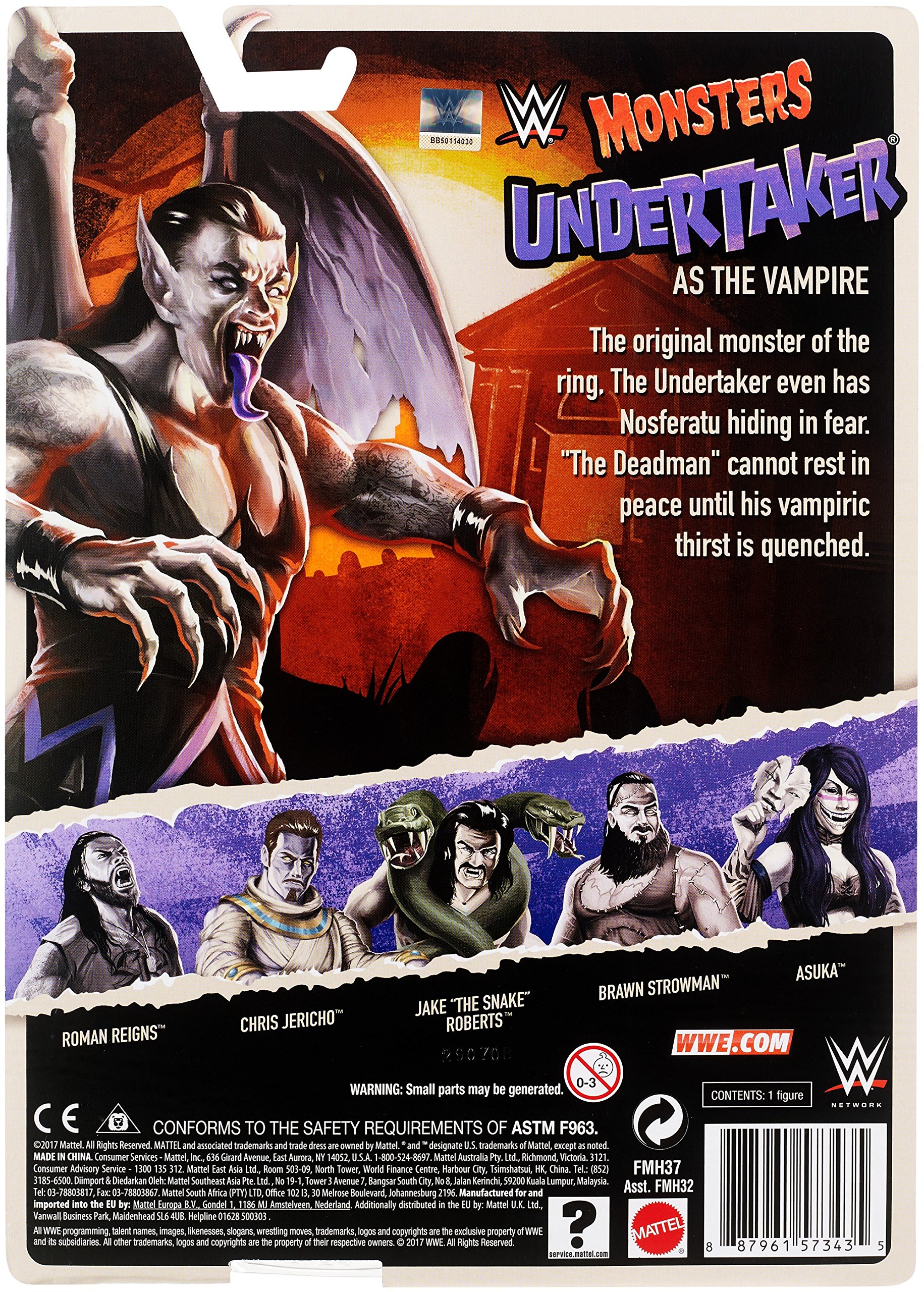 WWE Undertaker Monsters Action Figure