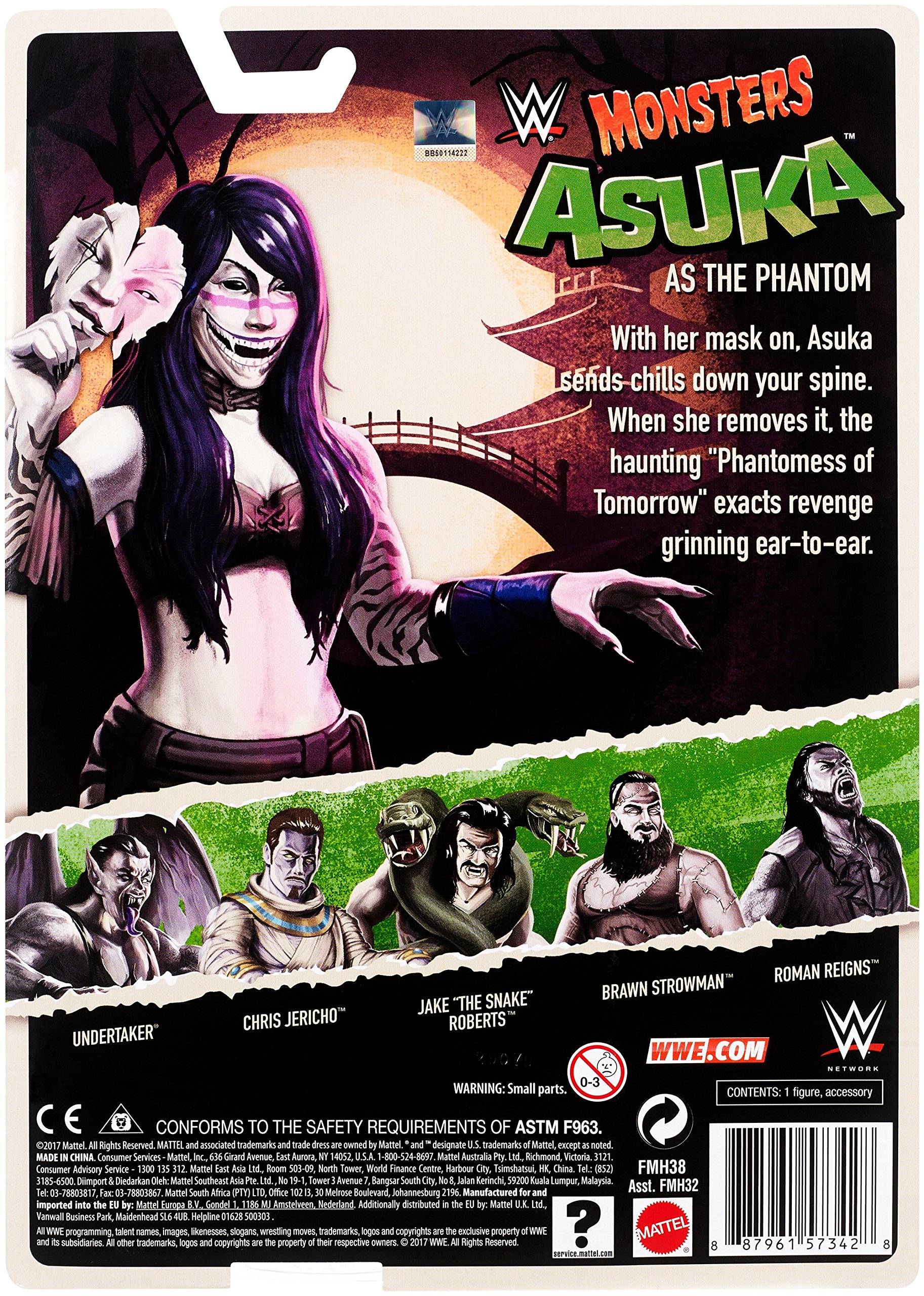 WWE Asuka Monsters Action Figure