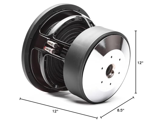 Skar Audio VXF-12 D4 12" 3000 Watt Max Power Dual 4 Ohm Competition Car Subwoofer