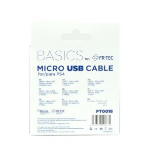 Blade Montreal FT0018 USB Cable A Micro-USB B Male Blue USB Cables (USB A, Micro-USB B, 2.0, Blue)