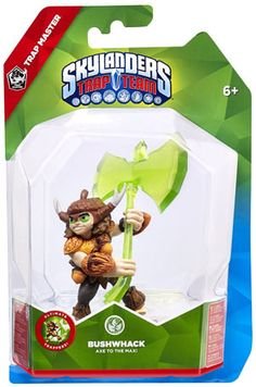 4 Skylanders Trap Team Bundles Bushwack + Wildfire + Gusto + Jawbreaker