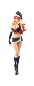 banpresto one piece glitter & glamours nami christmas style action figure (black version)