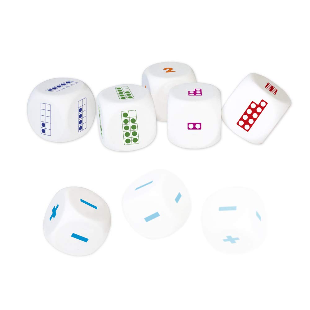 Junior Learning Number Dice Educational Action Games