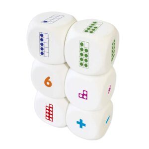 Junior Learning Number Dice Educational Action Games