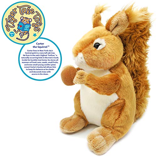 TigerHart Carter The Squirrel - 8 Inch Stuffed Animal Plush