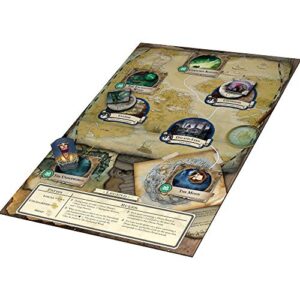 Eldritch Horror Masks of Nyarlathotep Board Game EXPANSION | Mystery Game | Cooperative Board Game for Family | Ages 14+ | 1-8 Players | Avg. Playtime 3 Hours | Made by Fantasy Flight Games