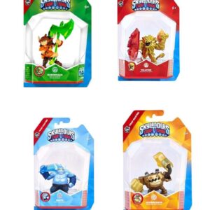 4 Skylanders Trap Team Bundles Bushwack + Wildfire + Gusto + Jawbreaker