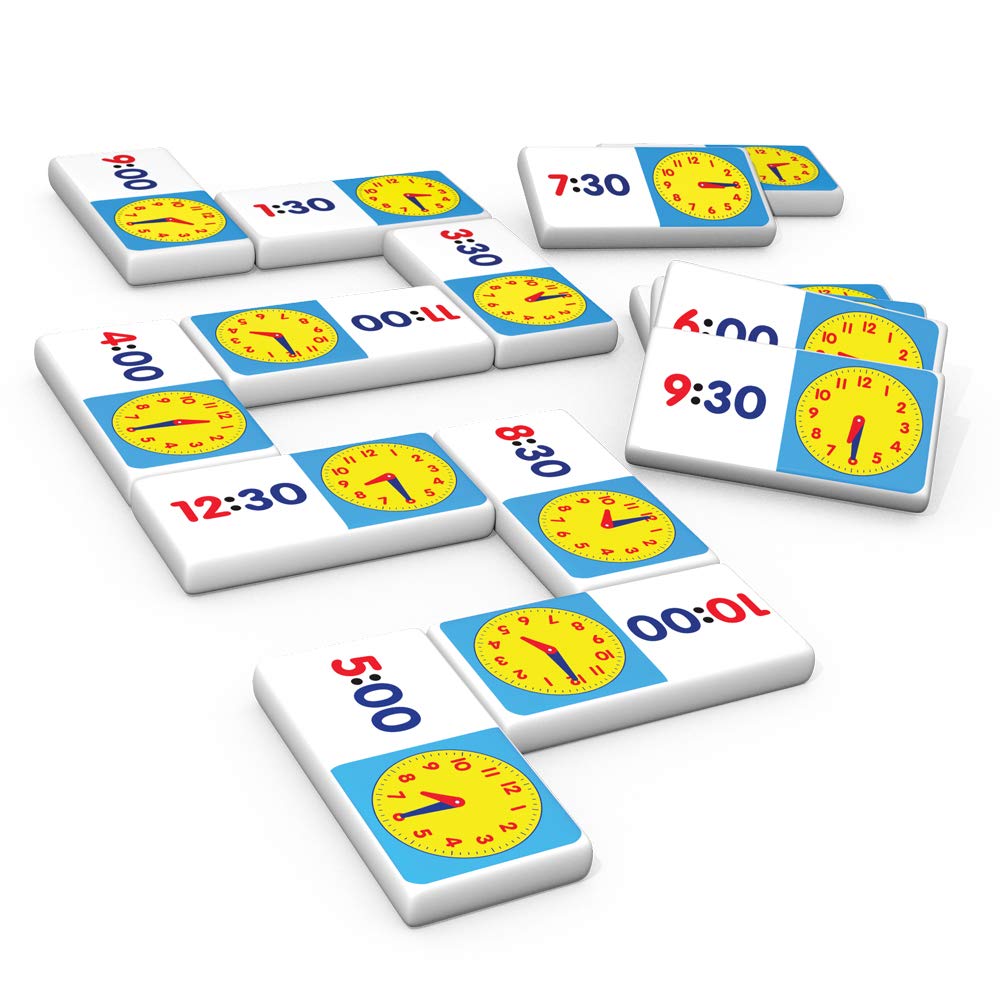 Junior Learning JL486 Time Dominoes Small