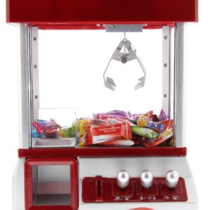 Etna Electronic Arcade Claw Machine - Toy Grabber Machine with Flashing LED Lights and Sound