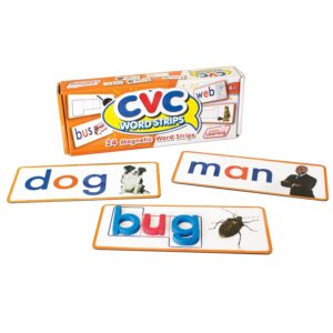 junior learning cvc word strips set of 24