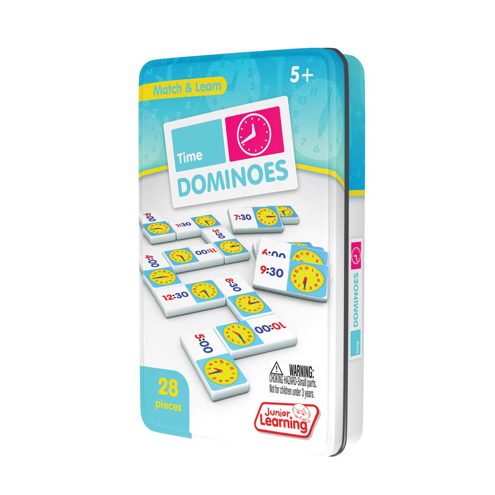 Junior Learning JL486 Time Dominoes Small