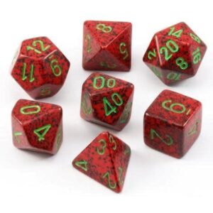 Chessex CHX25310 Dice-Speckled Earth Set, One Size, Multicolor