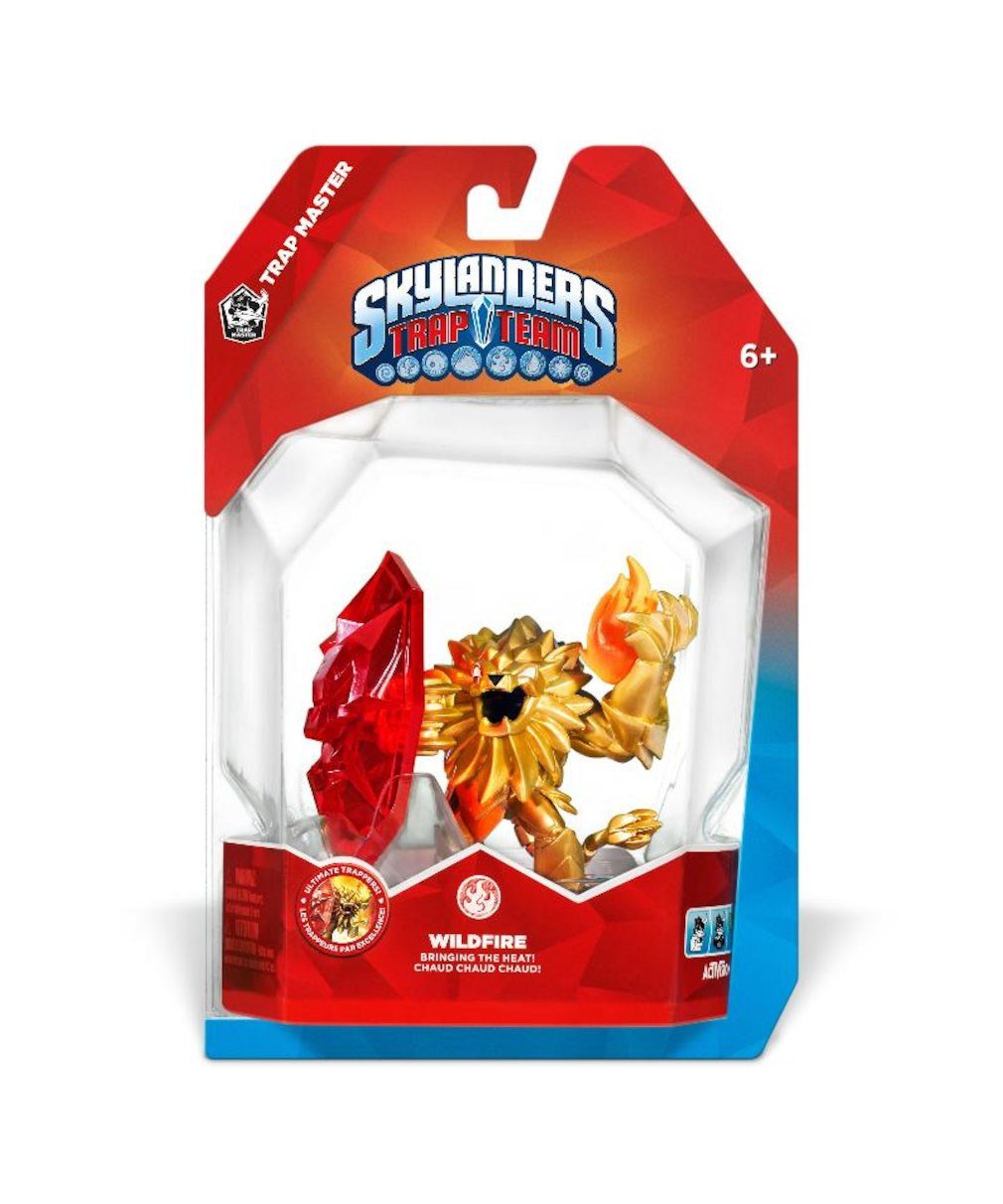 4 Skylanders Trap Team Bundles Bushwack + Wildfire + Gusto + Jawbreaker