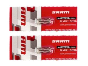 sram powerlock chain connector 11-speed chain link w decal - available in 2-pack and 4-pack (2)