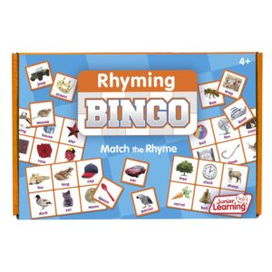 junior learning rhyming bingo educational action games