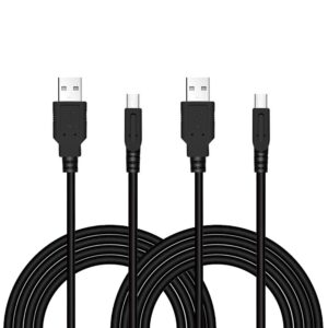 (new) 5 in 1 usb type c charging cable 6ft, micro usb multi charger cord compatible with ps vita / nintendo 3ds / 2ds / 3ds xl / new 2ds xl, android, samsung, ps / xbox one controller, phone, camera