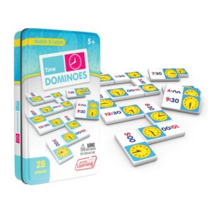 junior learning jl486 time dominoes small