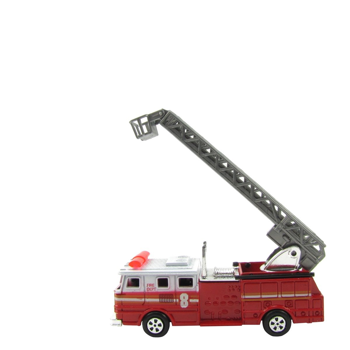 Treasure Gurus 1:87 Scale HO Gauge Fire Engine Ladder Truck Model Train Accessory Pencil Sharpener