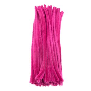 chenille pipe cleaners fluffy,saim pipe cleaners chenille stems 12" for creative handmade arts and crafts, pack of 500