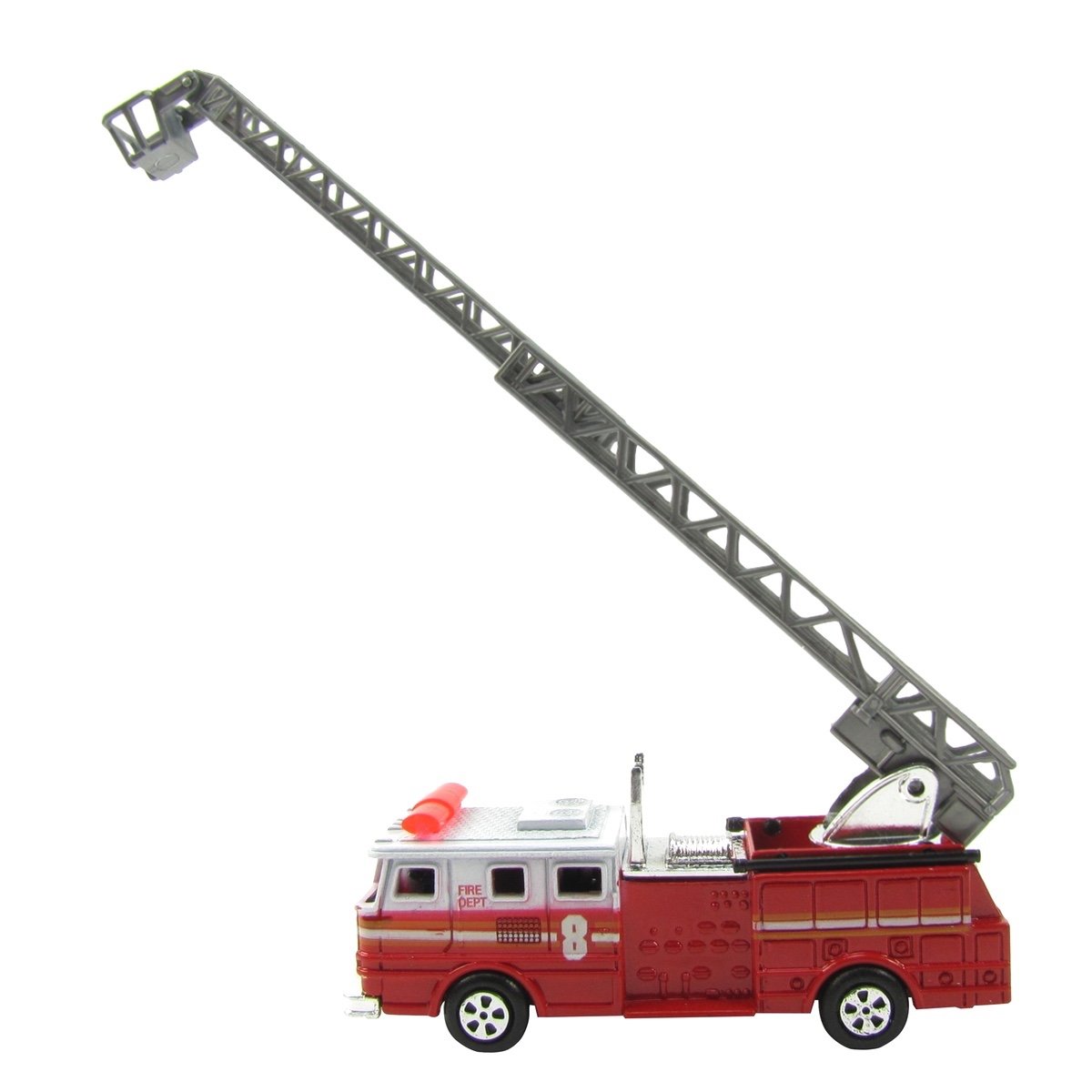 Treasure Gurus 1:87 Scale HO Gauge Fire Engine Ladder Truck Model Train Accessory Pencil Sharpener