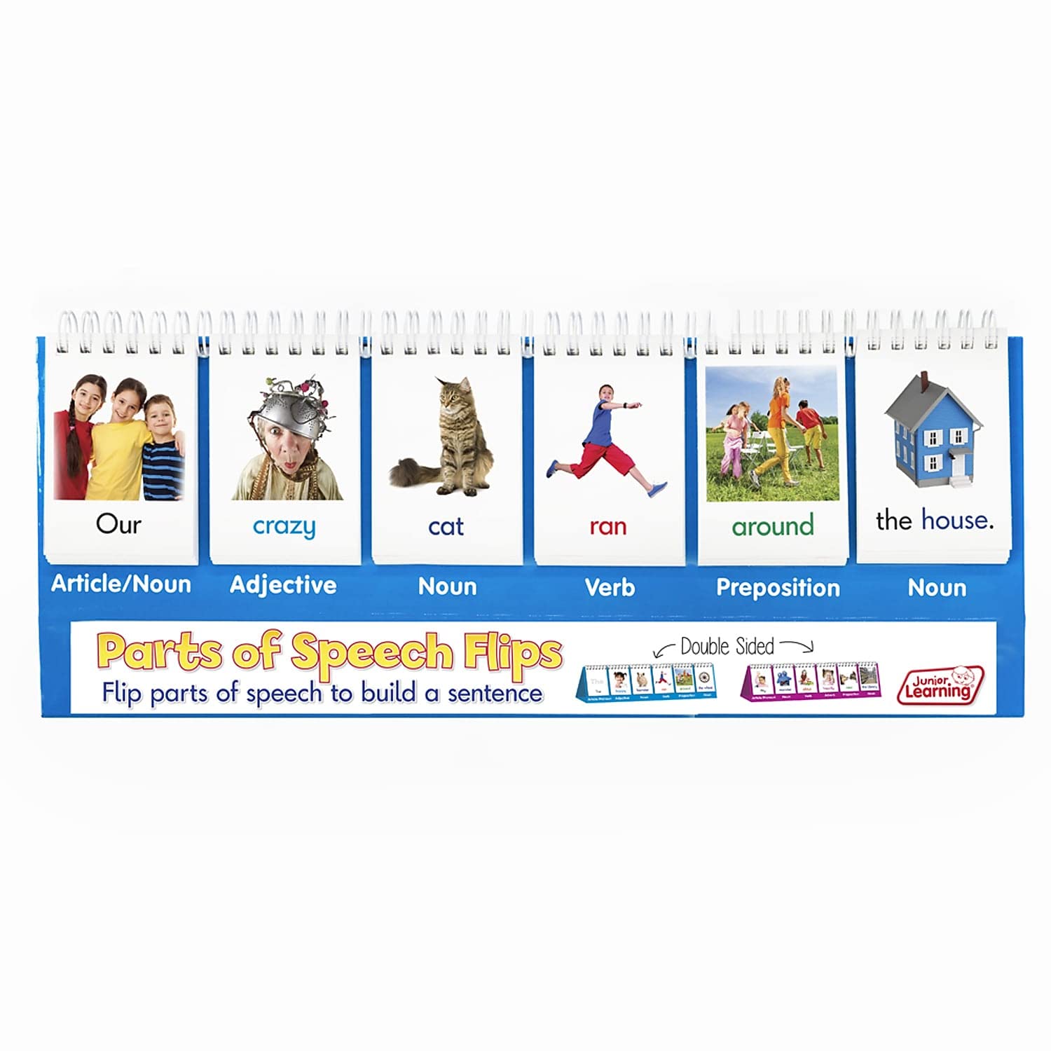 Junior Learning Part of Speech Flips Educational Action Games