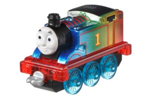 thomas & friends fjp74 rainbow thomas, thomas the tank engine adventures limited edition toy engine, diecast metal toy, toy train, 3 year old