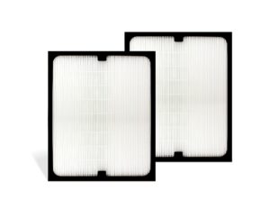 fette filter - true hepa filter compatible with blueair 200/300 series particle filter for models (pack of 2)