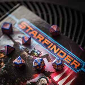 Q-Workshop Starfinder Dead Suns Dice Set 7 Board Games