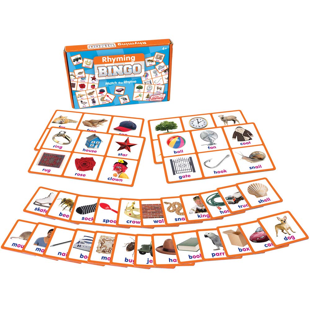 Junior Learning Rhyming Bingo Educational Action Games