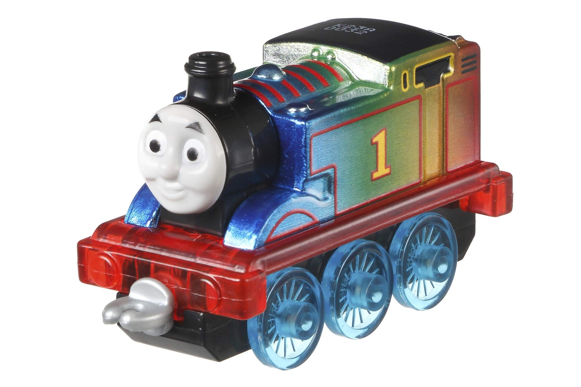 THOMAS & FRIENDS FJP74 Rainbow Thomas, Thomas The Tank Engine Adventures Limited Edition Toy Engine, Diecast Metal Toy, Toy Train, 3 Year Old