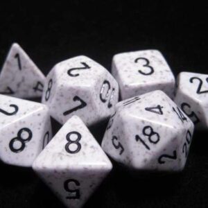 Chessex CHX25310 Dice-Speckled Earth Set, One Size, Multicolor