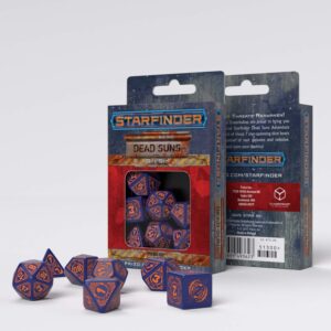 Q-Workshop Starfinder Dead Suns Dice Set 7 Board Games