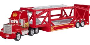 disney pixar cars launching mack transporter