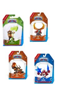 4 skylanders trap team bundle: bushwack + lob star + head-bush + ka-boom