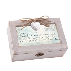 cottage garden true friends hard to find petite locket distressed natural music box plays wonderful world